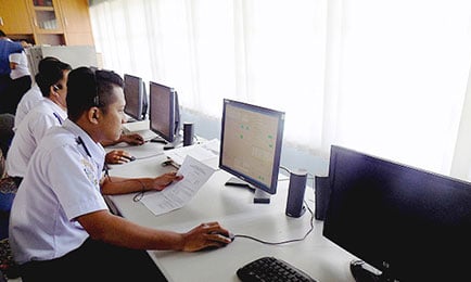 Coast Radio Station System Republic of Indonesia｜JRC（Japan Radio Co.,Ltd.）