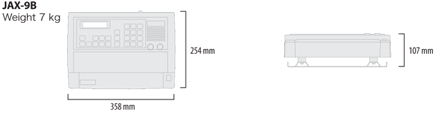 WEATHERFAX:JAX-9B｜JRC（Japan Radio Co.,Ltd.）
