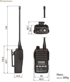 MARINE UHF TRANSCEIVER JHS-431｜JRC（Japan Radio Co.,Ltd.）
