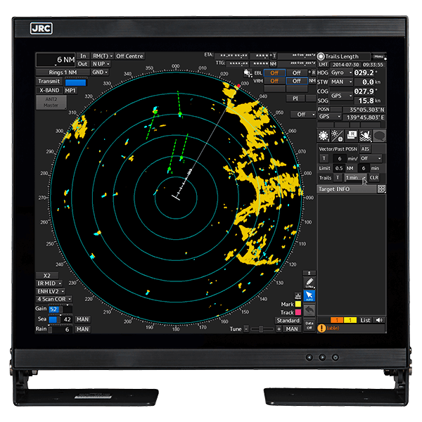 Marine Radar JMR-5400 series For Commercial Ships｜JRC（Japan Radio Co.,Ltd.）