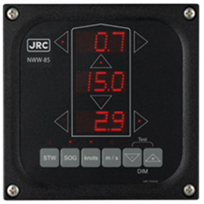 IMO MSC.334（90）に本製品1台のみで適合するスピードログJLN-900を発売｜JRC 日本無線株式会社