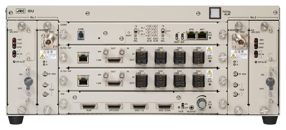 6.5GHz/7.5GHz/12GHz帯 IP対応多重無線装置（簡易型） コンパクトリンクJUK-0665/0675/0612｜JRC 日本 ...