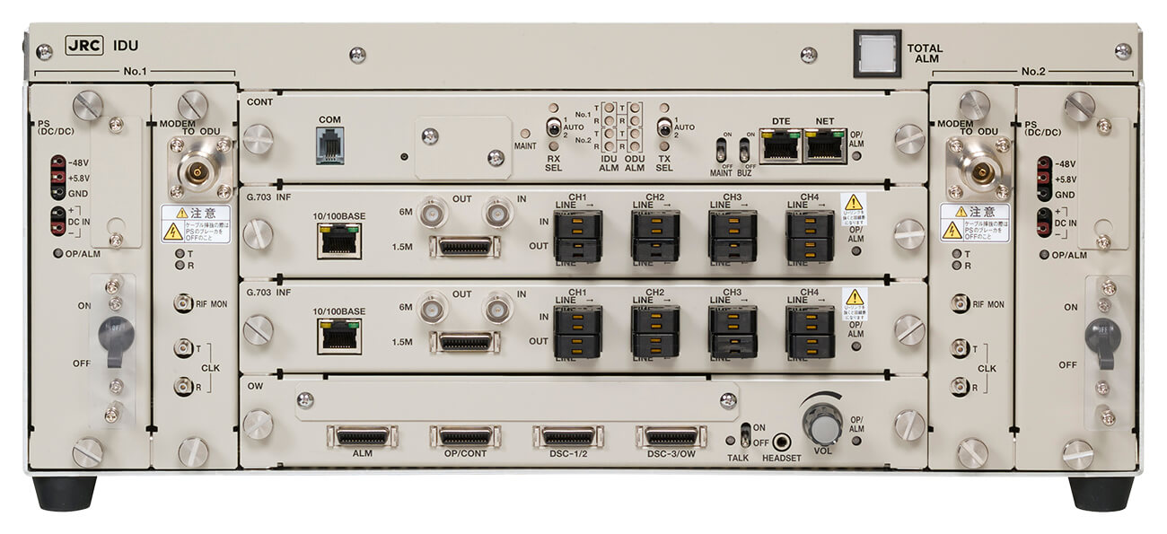 6.5GHz/7.5GHz/12GHz帯 IP対応多重無線装置（簡易型） コンパクトリンクJUK-0665/0675/0612｜JRC 日本 ...