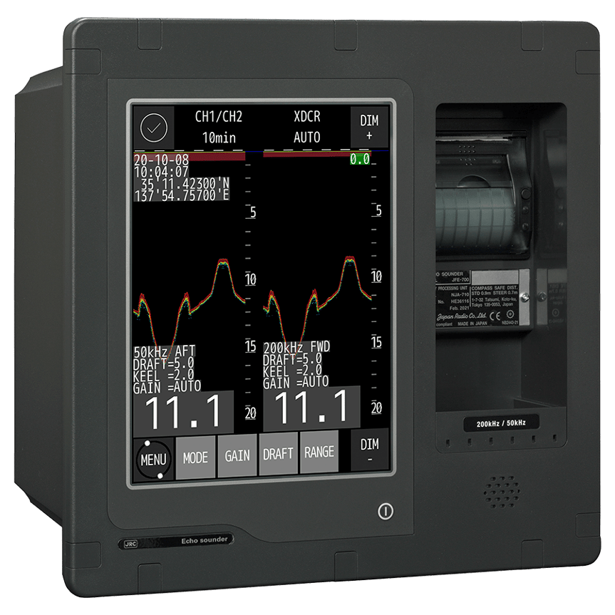 Echo Sounder JFE-400/700｜JRC（Japan Radio Co.,Ltd.）