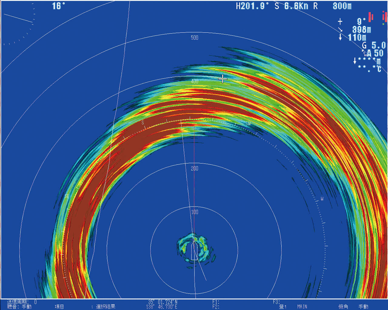 Fully stabilized Omni-directional sonar JFS-280｜JRC（Japan Radio Co.,Ltd.）