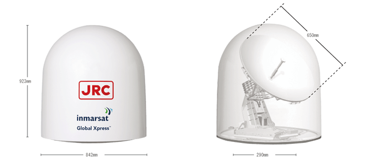 Inmarsat Global Xpress JUE-60GX｜JRC（Japan Radio Co.,Ltd.）