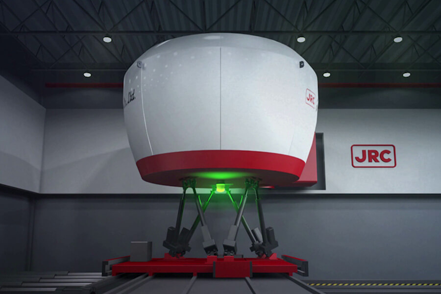 モーションシステム（動揺装置）｜JRC 日本無線株式会社