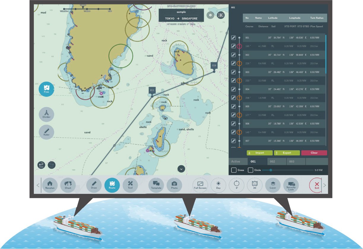 Smart Ship Viewer (SSV)｜JRC（Japan Radio Co.,Ltd.）